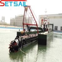 China 4000m3 Water Flow Cutter Suction Sand Dredger QHCSD-272 with 170 Kw Cutter Head Power for sale