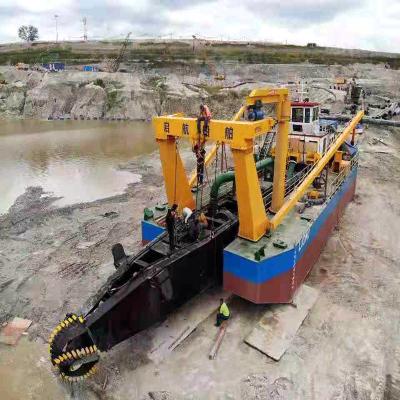 China 22inch Cummins Diesel Engine Cutter Suction Dredger for 2000 Meter Discharge Distance for sale