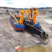 China 22 Inch Cutter Suction Dredger CE with Anchor Boom and 2000 Meter Discharge Distance for sale
