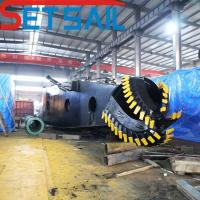 China 18 Inch Hydraulic Cutter Suction Dredger in US with 6mm-20mm Bottom Plate Thickness for sale