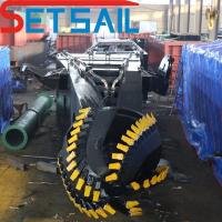 China 18 Inch Hydraulic Cutter Suction Dredger in US with 6mm-20mm Bottom Plate Thickness for sale