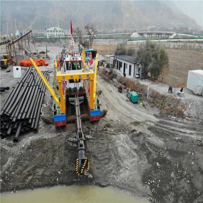 China Cutter Suction Dredger with 6mm-20mm Side Plate Thickness and Rexroth Hydraulic System for sale