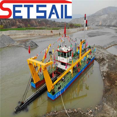 China Customized 900m3 Cutter Suction Dredger with 170kw Cutter Head Power and 4500m3 Water Flow for sale