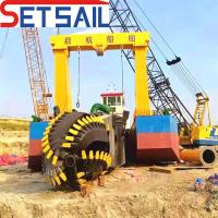 China Customized 900m3 Cutter Suction Dredger with 170kw Cutter Head Power and 4500m3 Water Flow for sale