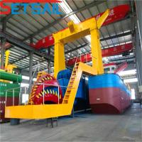 China 245000.000kg Package Gross Weight 22inch Water Flow 5000m3 Cutter Suction Sand Dredger for sale