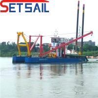 China 6mm-20mm Side Plate Thickness Cutter Suction Dredger for Sand within Sea Port Lake for sale