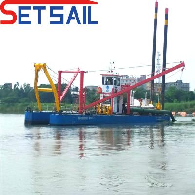 China 6mm-20mm Side Plate Thickness Cutter Suction Dredger for Sand within Sea Port Lake for sale
