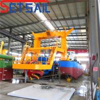 China 6mm-20mm Side Plate Thickness Cutter Suction Dredger for Sand within Sea Port Lake for sale