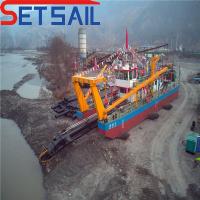 China 6mm-20mm Side Plate Thickness Cutter Suction Dredger for Sand within Sea Port Lake for sale
