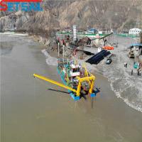 China CTS Slot Type High Capacity Siemens PLC 22inch Cutter Suction Dredger for Sand Extraction for sale