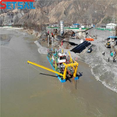 China CTS Slot Type High Capacity Siemens PLC 22inch Cutter Suction Dredger for Sand Extraction for sale