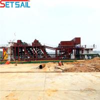 China CTS Slot Type High Capacity Siemens PLC 22inch Cutter Suction Dredger for Sand Extraction for sale