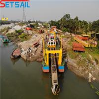China CTS Slot Type High Capacity Siemens PLC 22inch Cutter Suction Dredger for Sand Extraction for sale