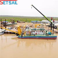 China CTS Slot Type High Capacity Siemens PLC 22inch Cutter Suction Dredger for Sand Extraction for sale