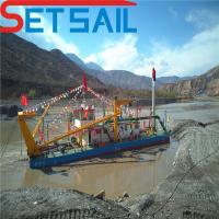 China 16m Dredging Depth 298kw Auxiliary Engine Power Cutter Suction Mud Dredger for sale