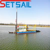 China 16m Dredging Depth 298kw Auxiliary Engine Power Cutter Suction Mud Dredger for sale