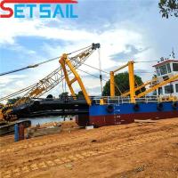 China Lifeong After-sales Service Advanced Cutter Suction Sand Dredger Total Depth 1.5m-5m for sale