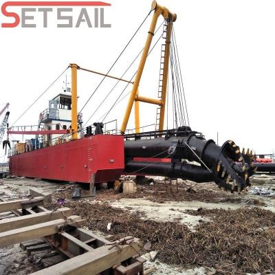 China Lifelong After-sales Service 15m Dredging Depth Diesel Engine Dredger for Water Flow 5000m3 for sale