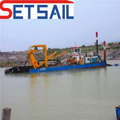 China 16m Dredging Depth Hydraulic Diesel Engine 900m3 Capacity 22inch Cutter Suction Dredger for sale
