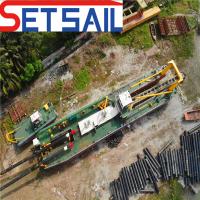 China Diesel Power Type QHCSD-294 22inch Cutter Suction Sand Dredger with Underwater Pump for sale