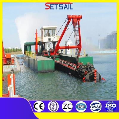 China Cumins. Cat Diesel Mini Dredge Dredging Machine with Hydraulic Winch and Spud Carrier for sale