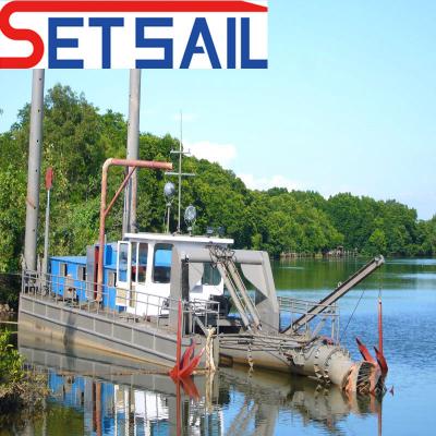 China 5000m3 22inch Cutter Suction Mud Dredger with Rexroth Hydraulic Pump Size 050ND for sale