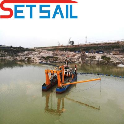 China Cutter Teeth Quantity 40-60 Pieces Diesel Engine or Electric Motor Gold Dredge Dredger for sale