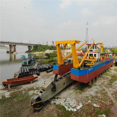 China Upgrade Your Dredging Process with 18 Inch Cutter Suction Dredger and Hydraulic Trolley for sale
