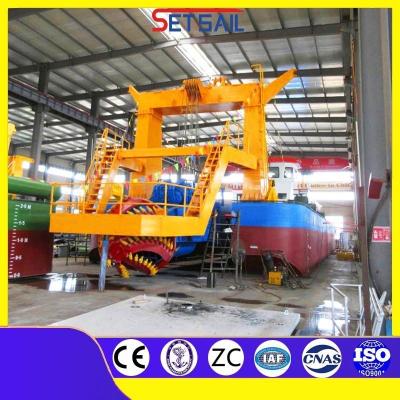 China Marine Steel 2 Year Lifelong Set Sail Mute CCS Cutter Suction Dredging Boat Dredger for sale