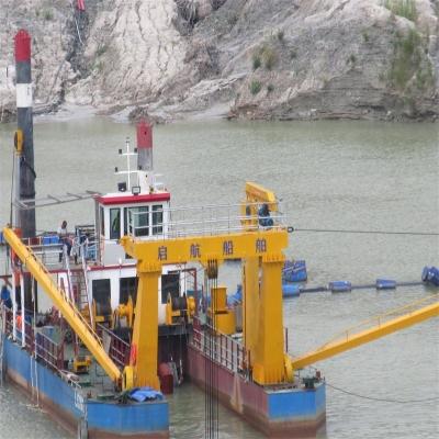 China 22inch Cutter Suction Dredger with Anchor Boom and 40 Kw Power Hydraulic Cutter Head for sale