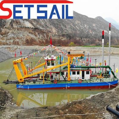 China Steady Performance Diesel Power Type 22 Inch Cutter Suction Dredger with CTN Slot for sale