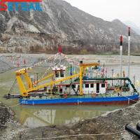 China Hydraulic Pump 22 Inch Cutter Suction Mud Dredger with 40 Kw Cumins and Stanford for sale