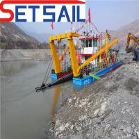 China Durable 22inch Cutter Suction Dredger with Hydraulic Winch and Cumins Generator Sets for sale
