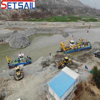 China CTN Slot Type Customized 22 Inch Cutter Suction River Sand Dredger for Lake Box Structure for sale