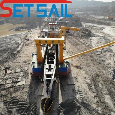 China 1 Piece Min.Order Hydraulic Control 22 Inch Cutter Suction Dredger for River Sand for sale
