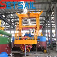 China 22 Inch Cutter Suction Sand Dredger for Bangladesh Sale 298 Kw Auxiliary Engine Power for sale