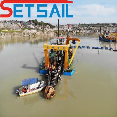 China 22 Inch Cutter Suction Sand Dredger for Mud Dredging Diesel Power Type and Full Payment for sale