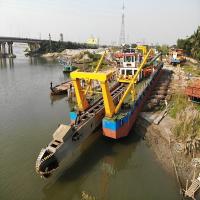 China Total Weight 230t 20 Inch Hydraulic Control Cutter Suction Sand Dredger for River for sale