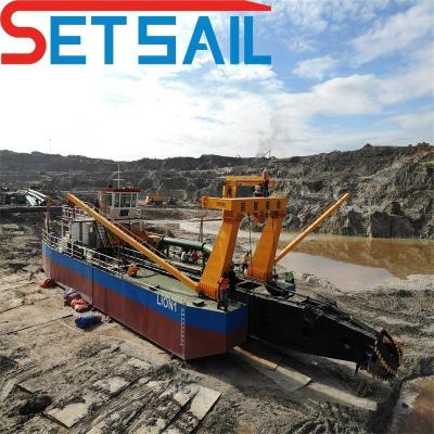 China Customized Request Powerful Diesel Engine 20 Inch Sand Dredger with Hydraulic Pump for sale