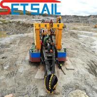 China Customized Hydraulic Winch and Spud Carrier River Sand Dredger for Your Requirements for sale