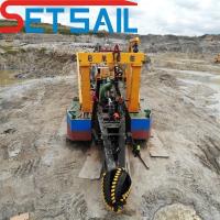 China Customized Hydraulic Winch and Spud Carrier River Sand Dredger for Your Requirements for sale