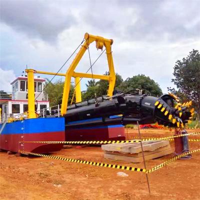 China Diesel Engine Cutter Suction Gold Hydraulic Dredger for Lifelong After-sales Service for sale