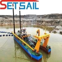 China 20 Inch Cutter Suction Dredger for River Sand 1500m Discharge Distance Cummins 1335kw Engine for sale
