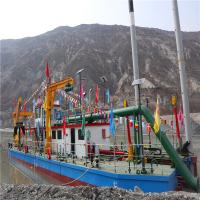 China 20 Inch Cutter Suction Dredging Ship with Diesel Engine and 1500 Meter Discharge Distance for sale