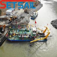China 20 Inch Cutter Sand Pumping Dredger for Inland Waterways Powered by Diesel QHCSD-437 for sale
