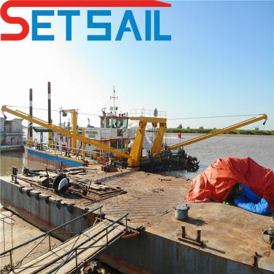 China Professional Diesel Engine Cutter Suction Sand Dredger with 54m Head and CTS Slot Type for sale