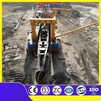 China 32000.000kg Diesel Set Sail Sand Suction Hydraulic Dredger for Heavy Duty Dredging for sale