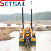 China 20 Inch Cutter Suction Sand Dredger for Sea Mouth Sand Diesel Power and Cyclone Type for sale