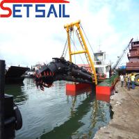 China 180000.000kg Package Gross Weight Diesel Engine 18 Inch Cutter Suction Dredger for Sand for sale