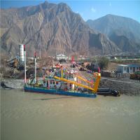 China 18 Inch Cutter Suction Dredger Powered by Cumins 260 Kw Diesel Engine and Anchor Boom for sale